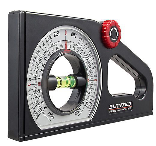 TAJIMA SLANT Angle Meter SLT-100 Dual-Scale Rotary Pitch Finder with ...