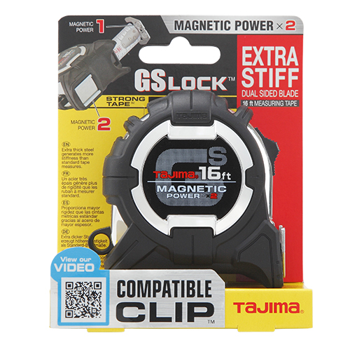 GS-LOCK™ MAGNETIC POWER x2 COMPATIBLE CLIP ｜ TAJIMA TOOL
